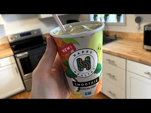 How To Make A Happy Healthy Smoothie - YouTube