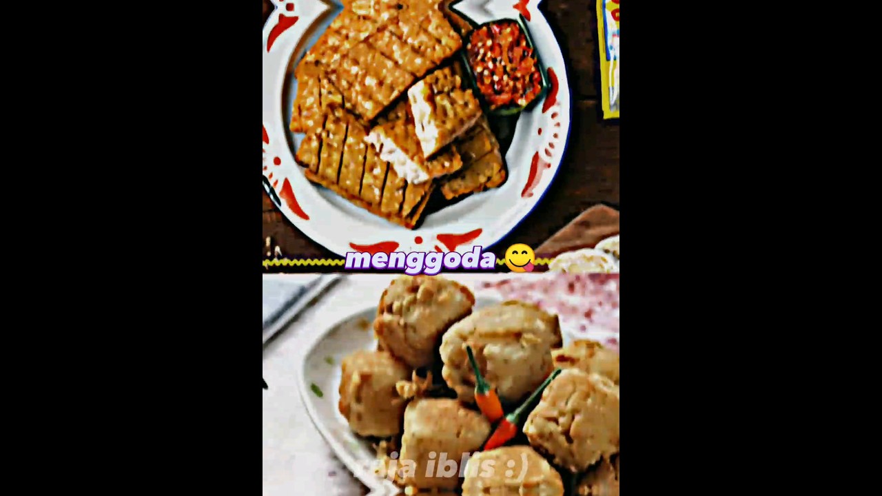 tempe goreng 🤑 vs tahu goreng 😐 #short#meme#hitzeedch - YouTube