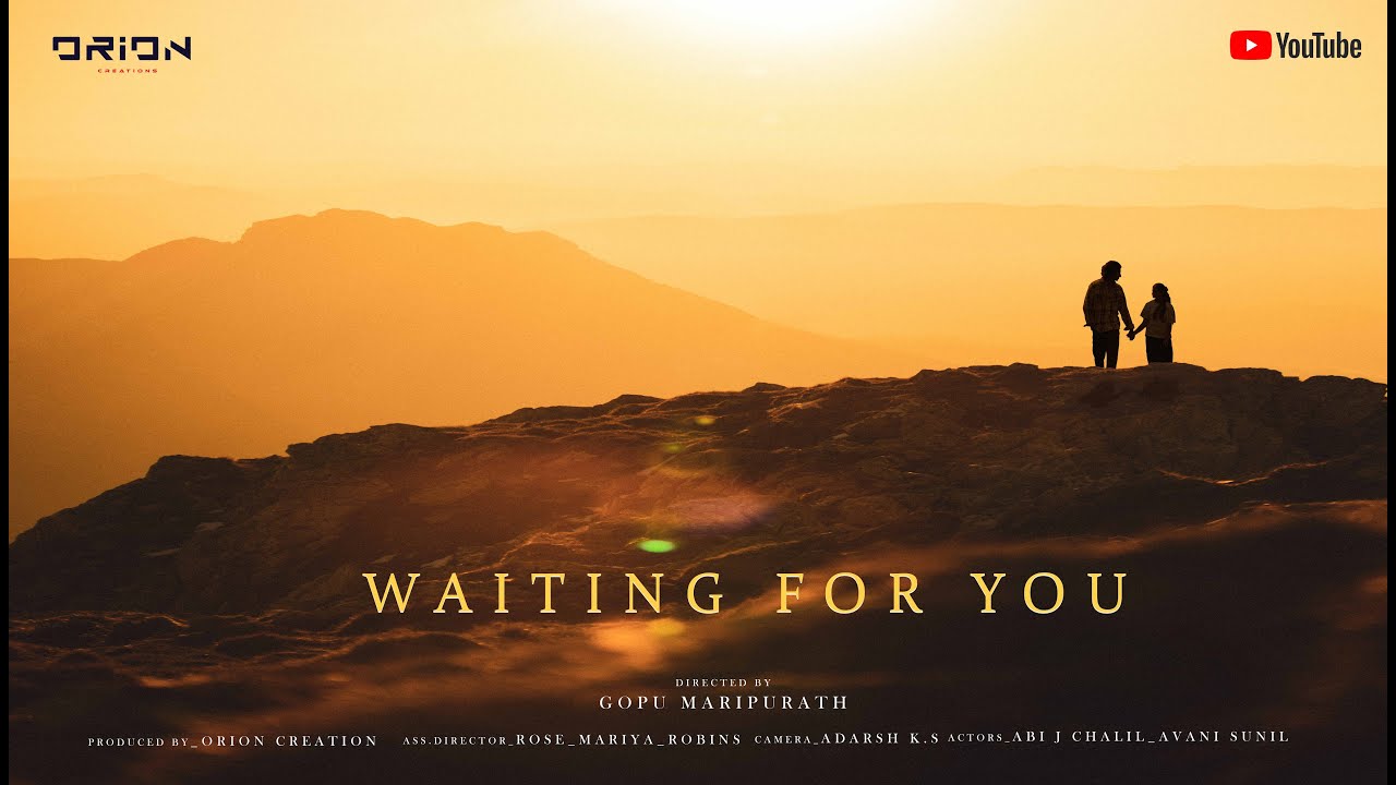 Waiting for you,Album Song,Ai Song, Orion Creations, Gopu maripurath ...