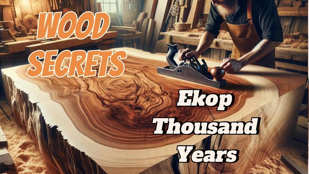 Ekop Wood The secret of thousand year old wood - YouTube