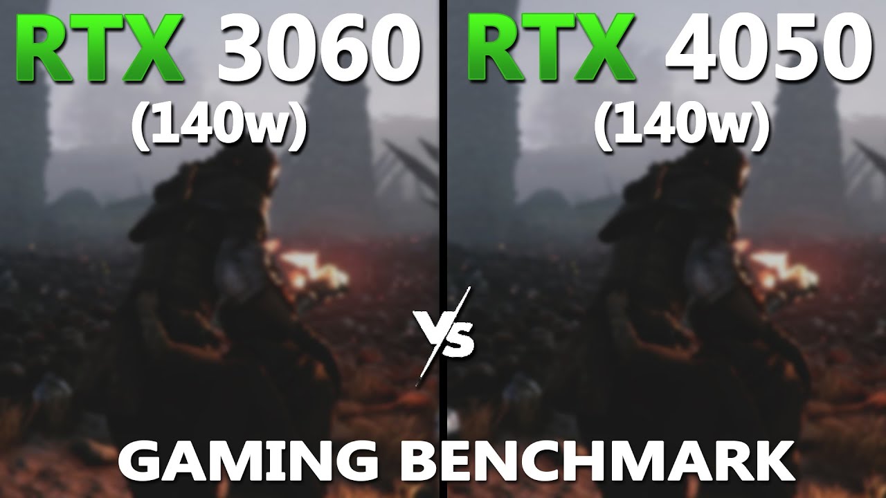 RTX 4050 (140w) vs 3060 (140w) Gaming Benchmark | Acer Predator 16 vs ...