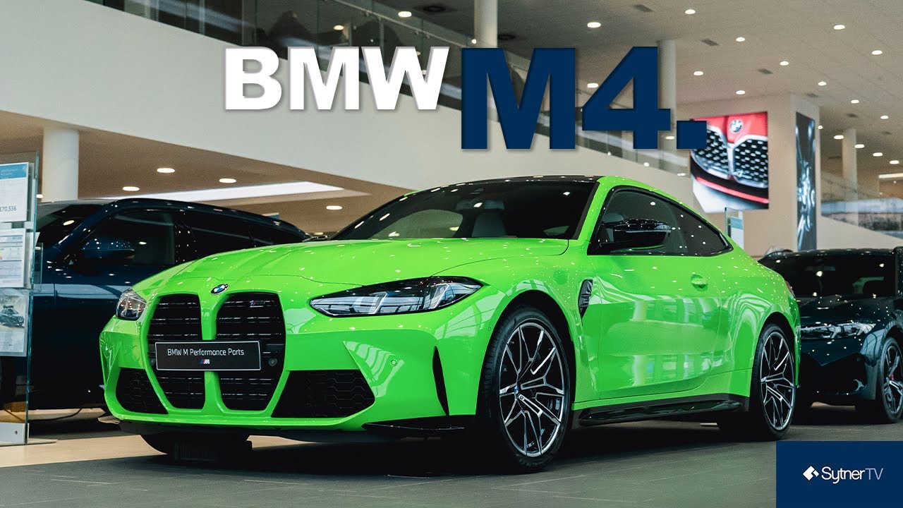 BMW Individual Verde Mantis 2026 BMW M4 Competition LCI | Walk around ...