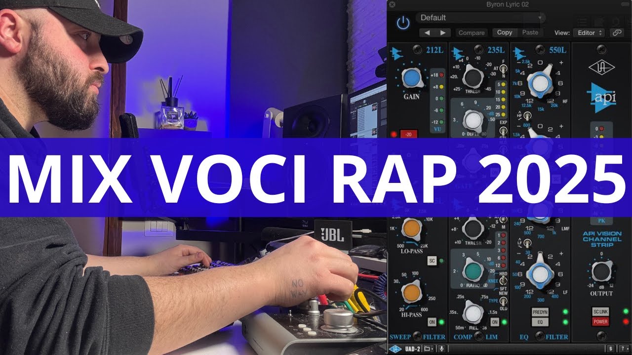 COME MIXARE VOCI URBAN / RAP 2025 - YouTube