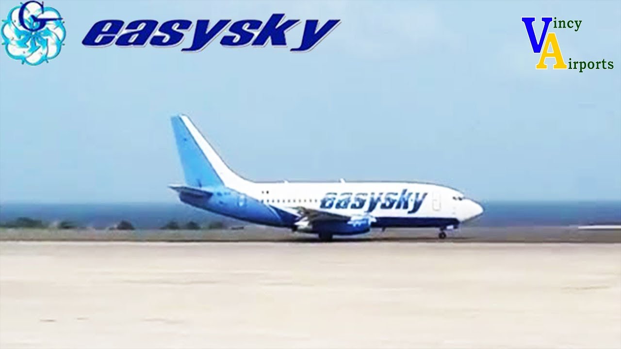 Easysky Airlines Boeing 737-200 landing and Taking off @ Argyle ...
