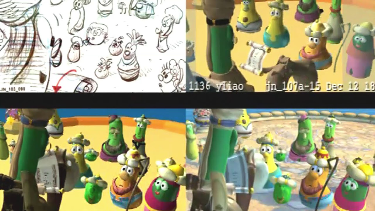 VeggieTales: Jonah: First Progression Reel - YouTube