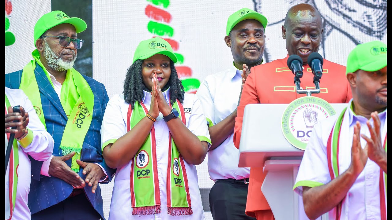 LIVE: DCP Party Unveiling of Aspirants across the country - YouTube