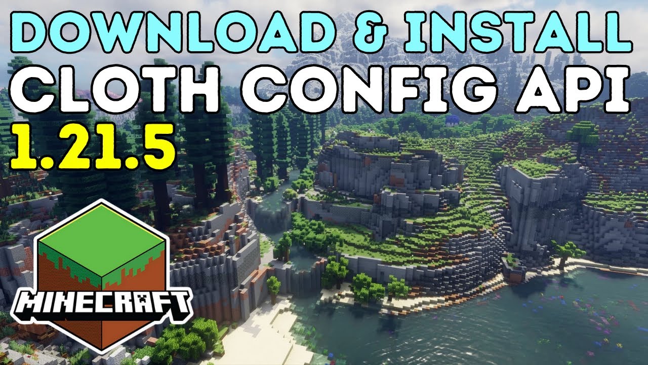 How To Download & Install Cloth Config API In Minecraft 1.21.5 - YouTube
