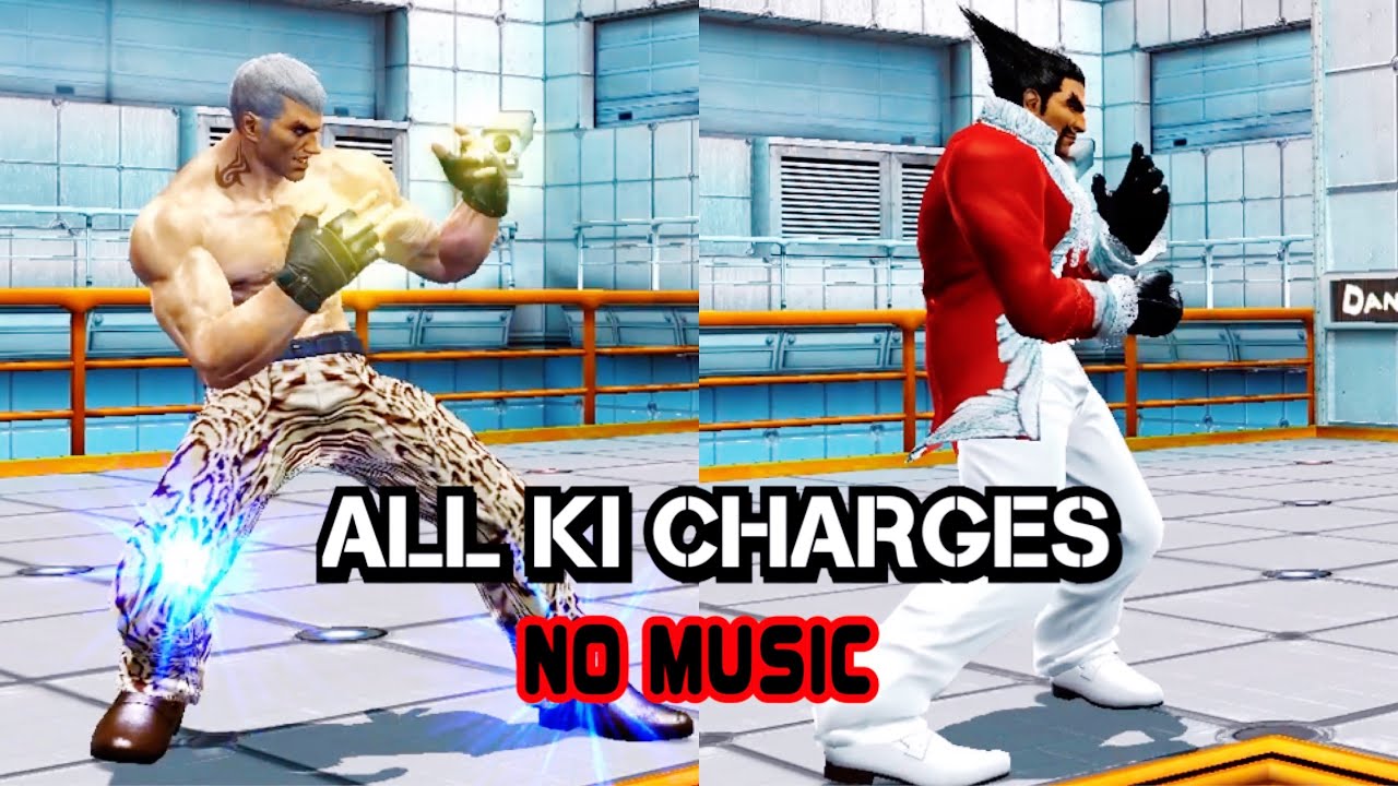 Tekken Tag Tournament 2 - All KI Charge Animations (4K) (No Music ...