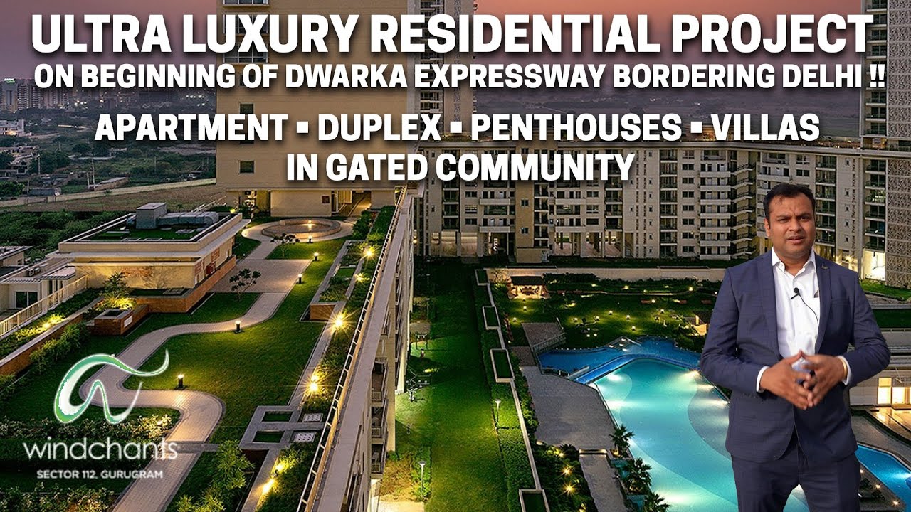 Experion Windchant!! Sector 112 Gurgaon !!Society tour - YouTube