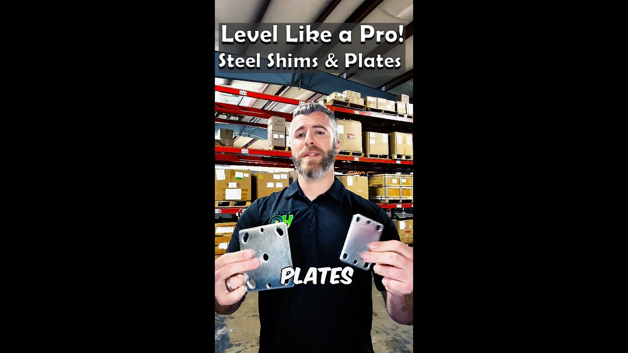 How to Use Steel Shims & Caster Plates for Perfect Leveling – Must See ...