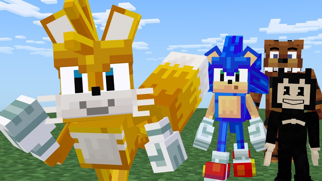 Tails Gets Trolled Episode 2 - Tails Shows off His Tails | Minecraft ...