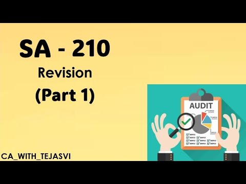 SA 210 : Objective and Pre-condition of Audit - YouTube
