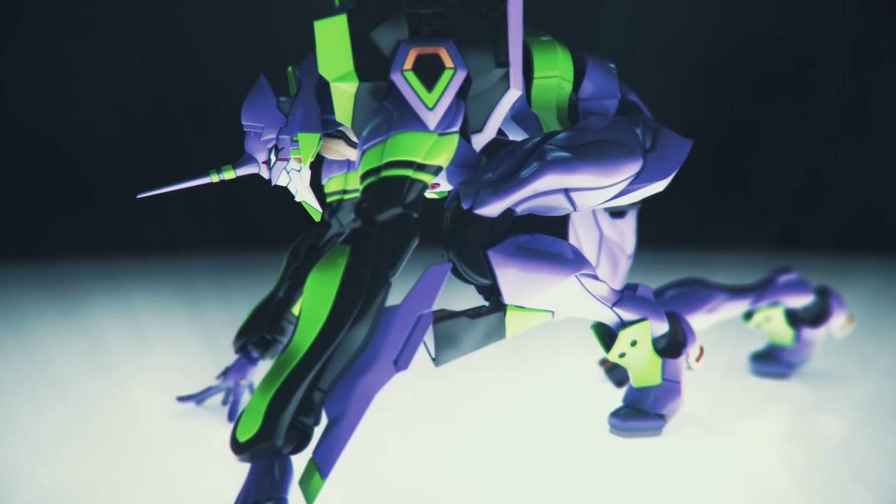 BANDAI REAL GRADE (RG) EVA-01 EVANGELION TEST TYPE PV - YouTube