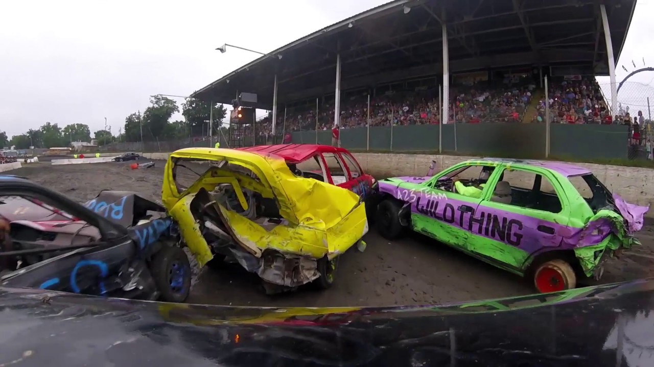 Jack Shaft Wins the OCFS Demo Derby DNGR NATION - YouTube