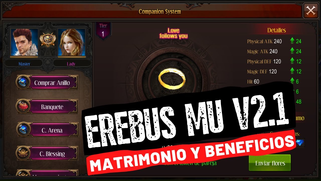Matrimonio en EREBUS MU | ¿Cómo casarme en Mu Origin? - YouTube