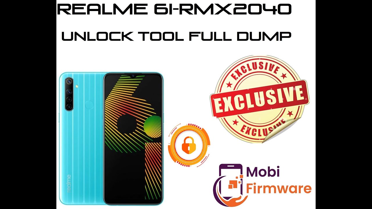 Realme 6i - RMX2040 Unlock Tool Full dump file And Nv file - YouTube