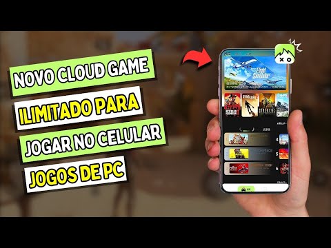 LANÇOU! NOVO CLOUD GAME ILIMITADO PARA ANDROID COM JOGOS DE PC E PS5 😱 ...