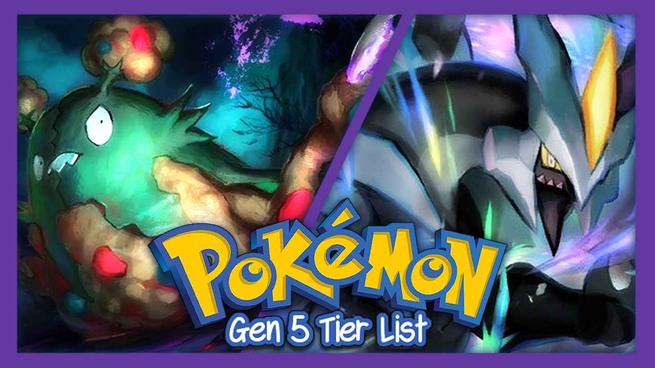 They were RIGHT about Gen 5...|| Pokemon Gen 5 Tier List! - YouTube