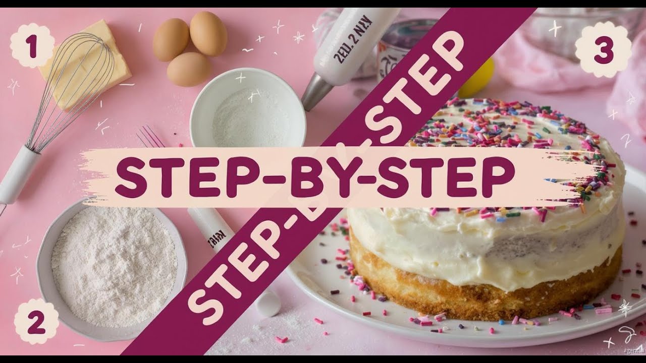 Simple Step by Step Cakes for Home Baking - YouTube