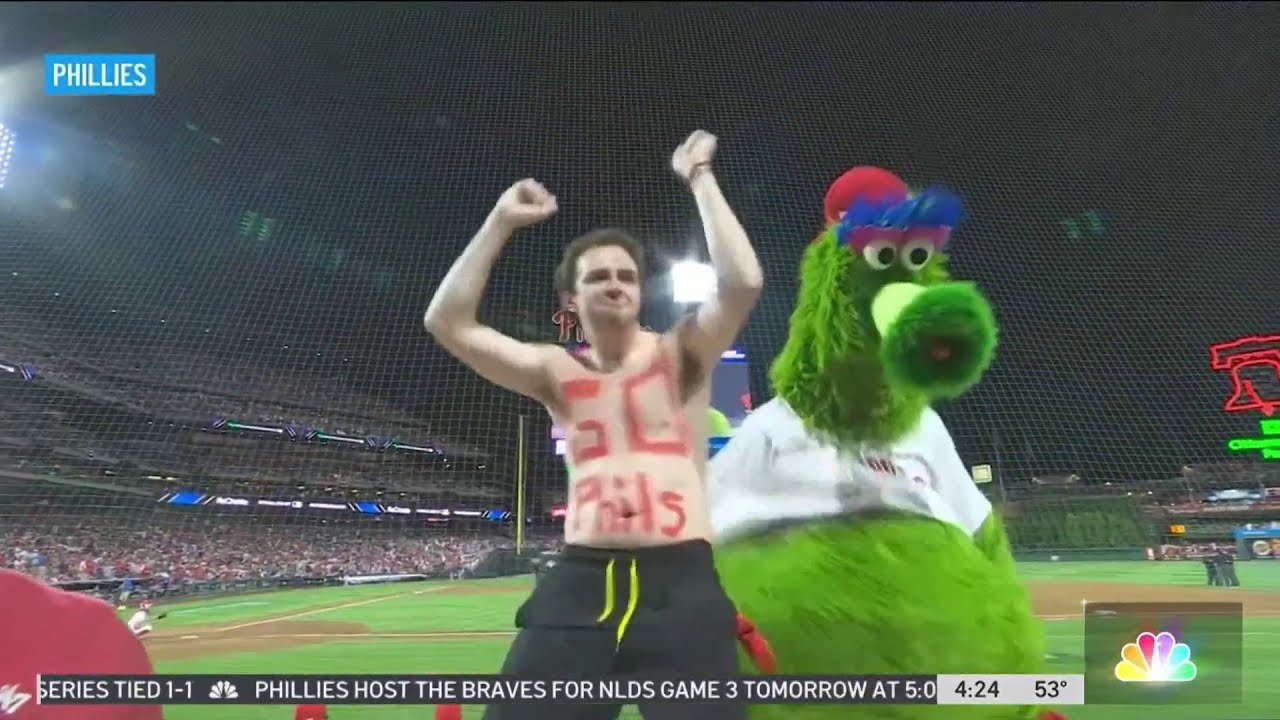 What drives the Phanatic during another Phillies' playoff run? - YouTube