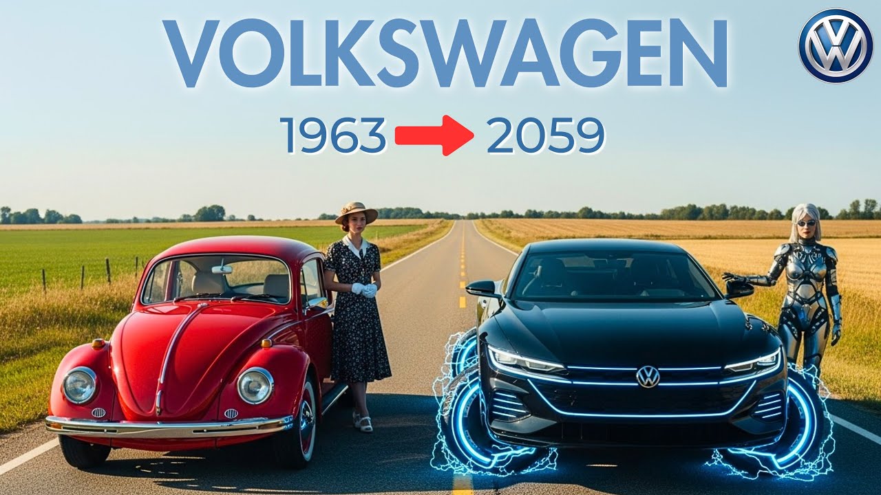 VOLKSWAGEN Car Evolution (1938–FUTURE) in 2 Minutes! 4K | 30 LEGENDARY ...