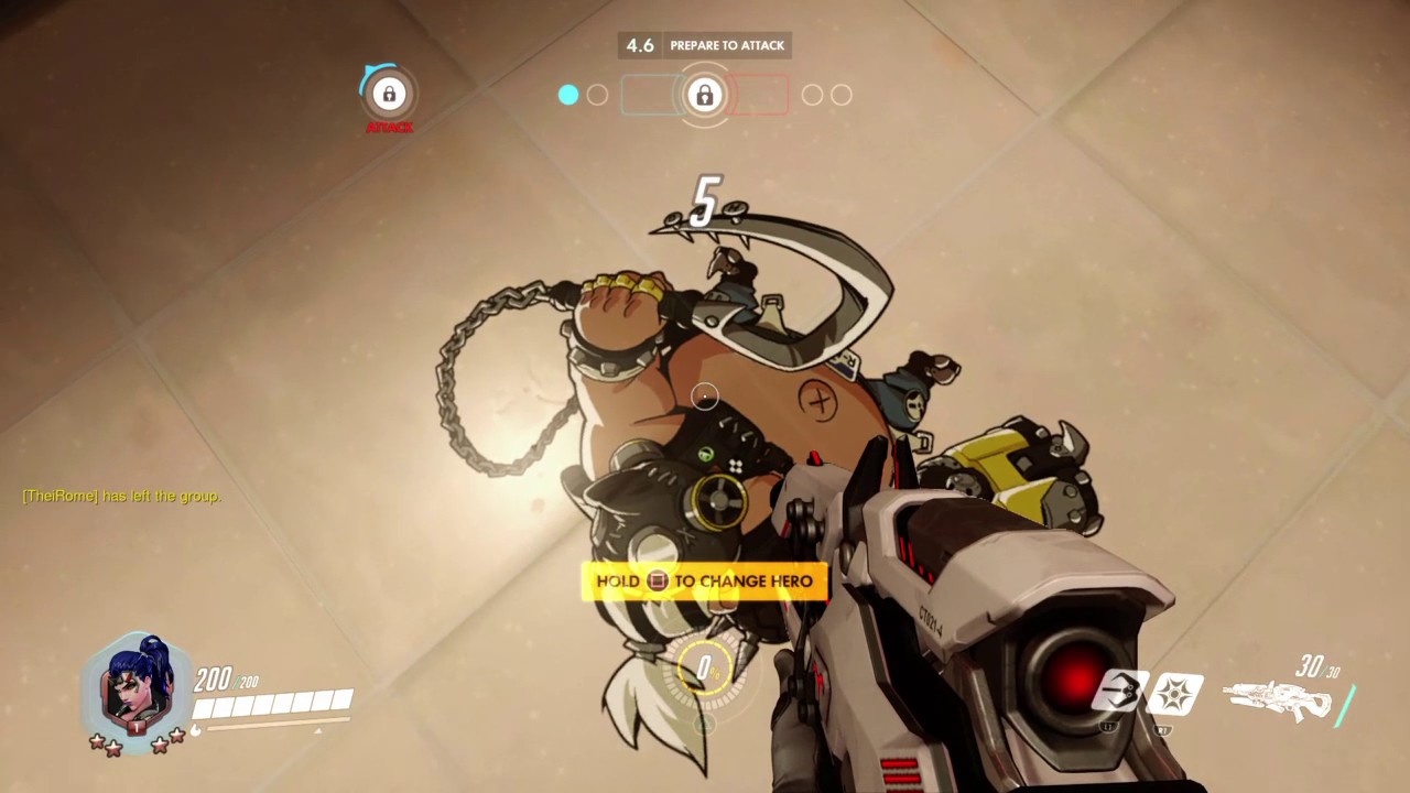 Overwatch: Widowmaker capture the point - YouTube