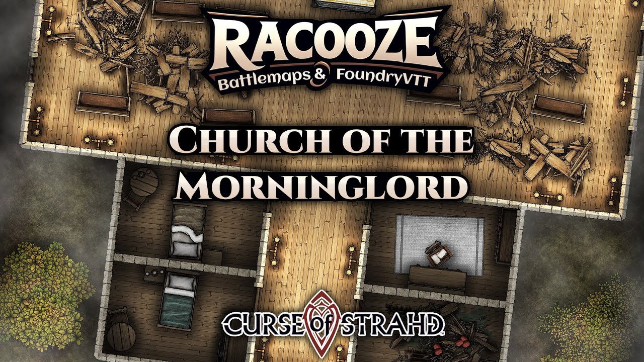 Church of the Morninglord - Curse of Strahd - Dungeondraft Timelapse ...