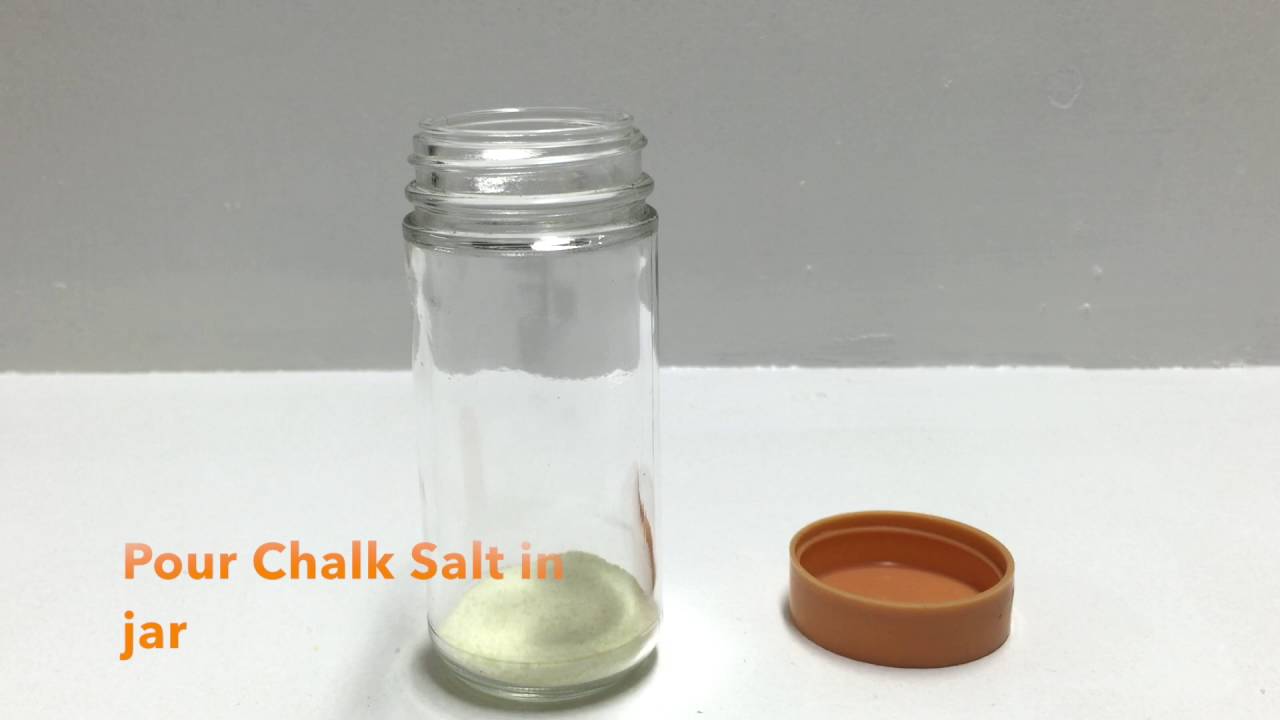 Chalk Salt Art - YouTube