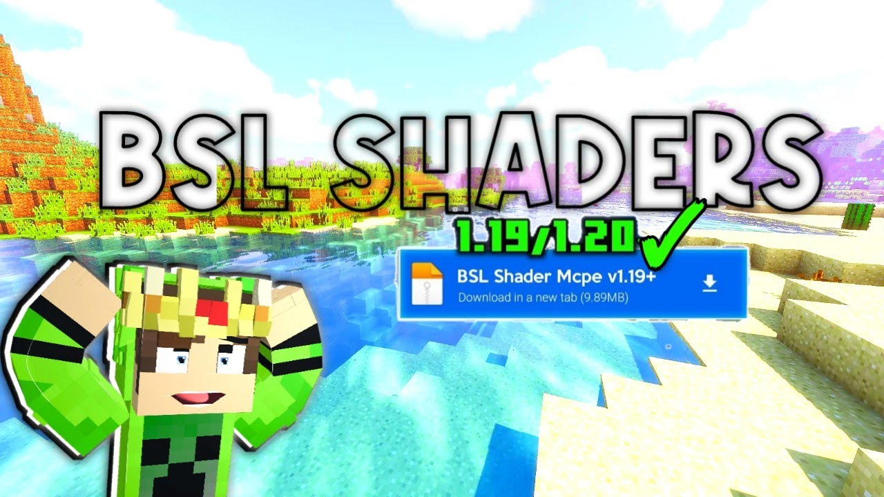 Bsl Shader for Minecraft Pe 1.19|| How to Download Real Bsl Shader🔥 ...