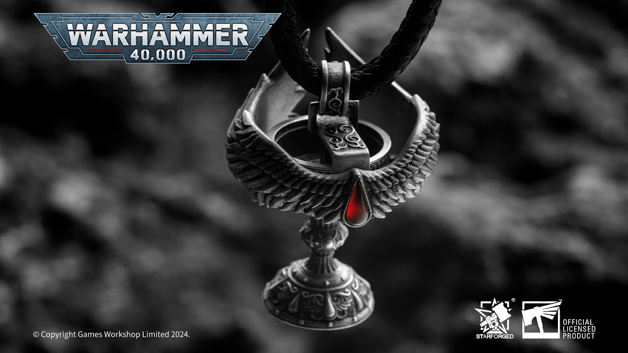 Starforged Warhammer 40K New Products Blood Angel The Red Grail Pendent ...