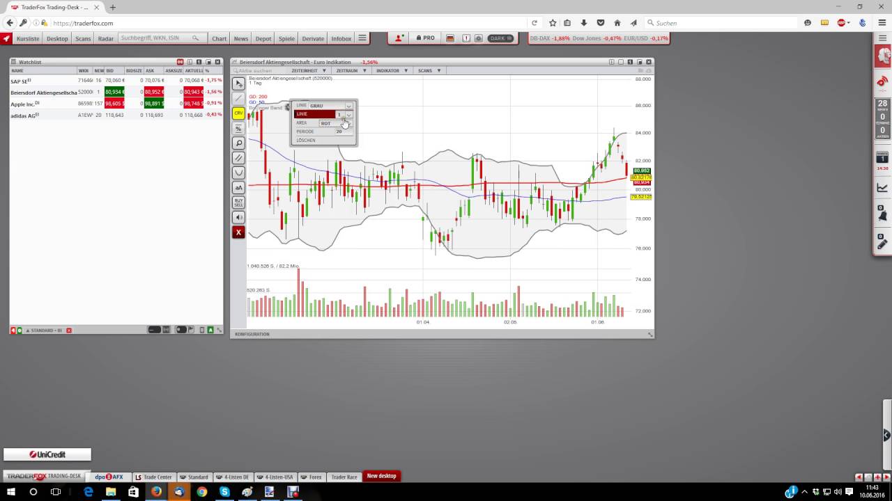 TraderFox Desktop erstellen speichern Tutorial - YouTube