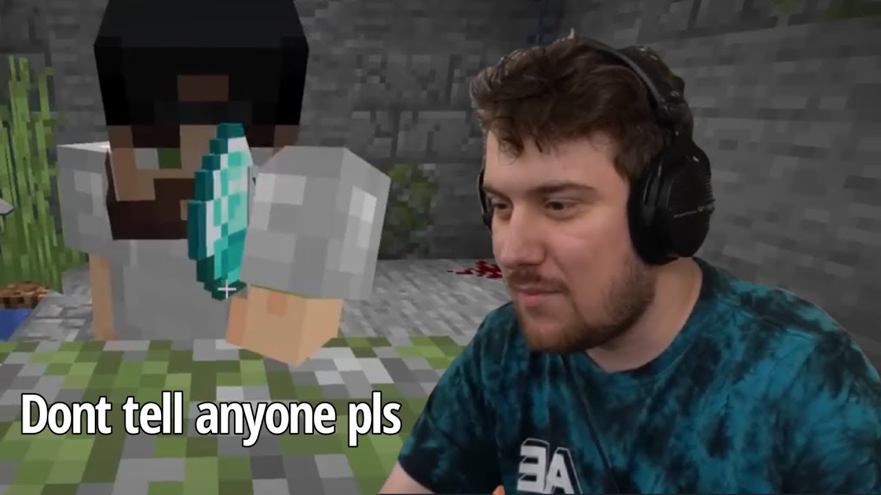 Biffle bribes Sigils with a diamond in Camp Minecraft - YouTube