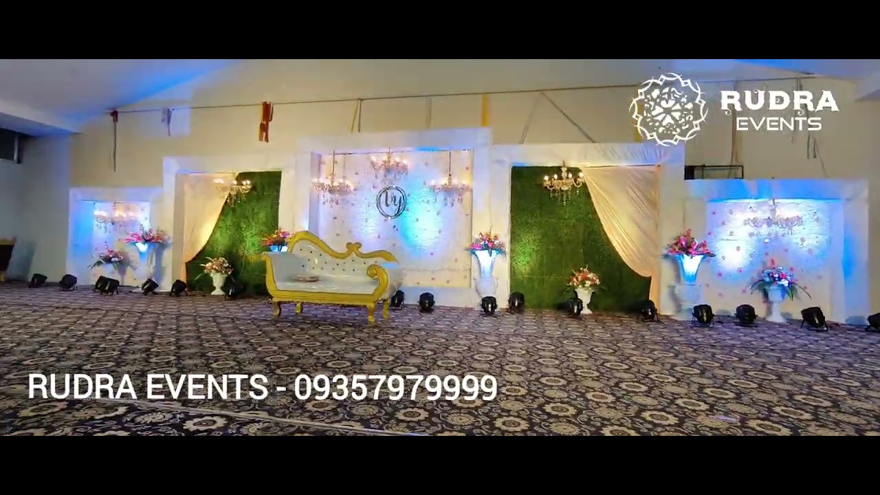 Wedding Reception Event by Rudra Events @ Chandra Reddy Gardens ...