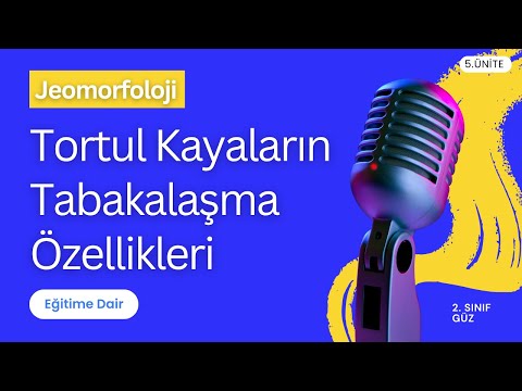 Tortul Kayaçların Tabakalaşma Özellikleri - 2.1.5.5 - Jeomorfoloji