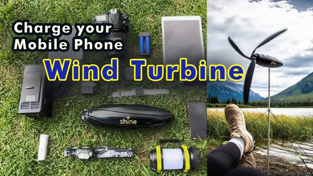 Charge your Phone & Tablet using this Wind Turbine 2022 - YouTube