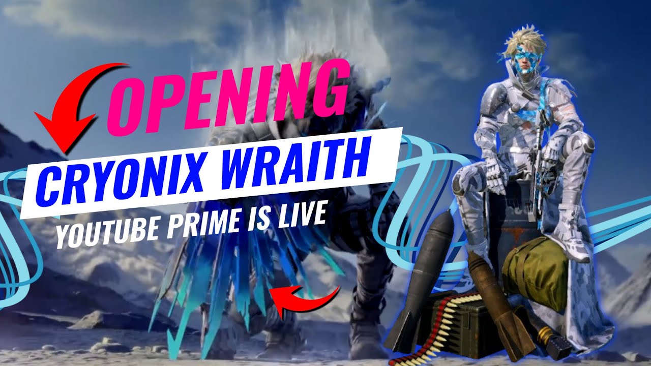 OPENING CRYONIX ULTIMATE SET BGMI || YOUTUBEPRIME || PRIME PLAYER ...