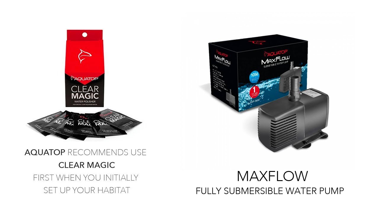Aquatop MaxFlow Submersible Water Pump - YouTube