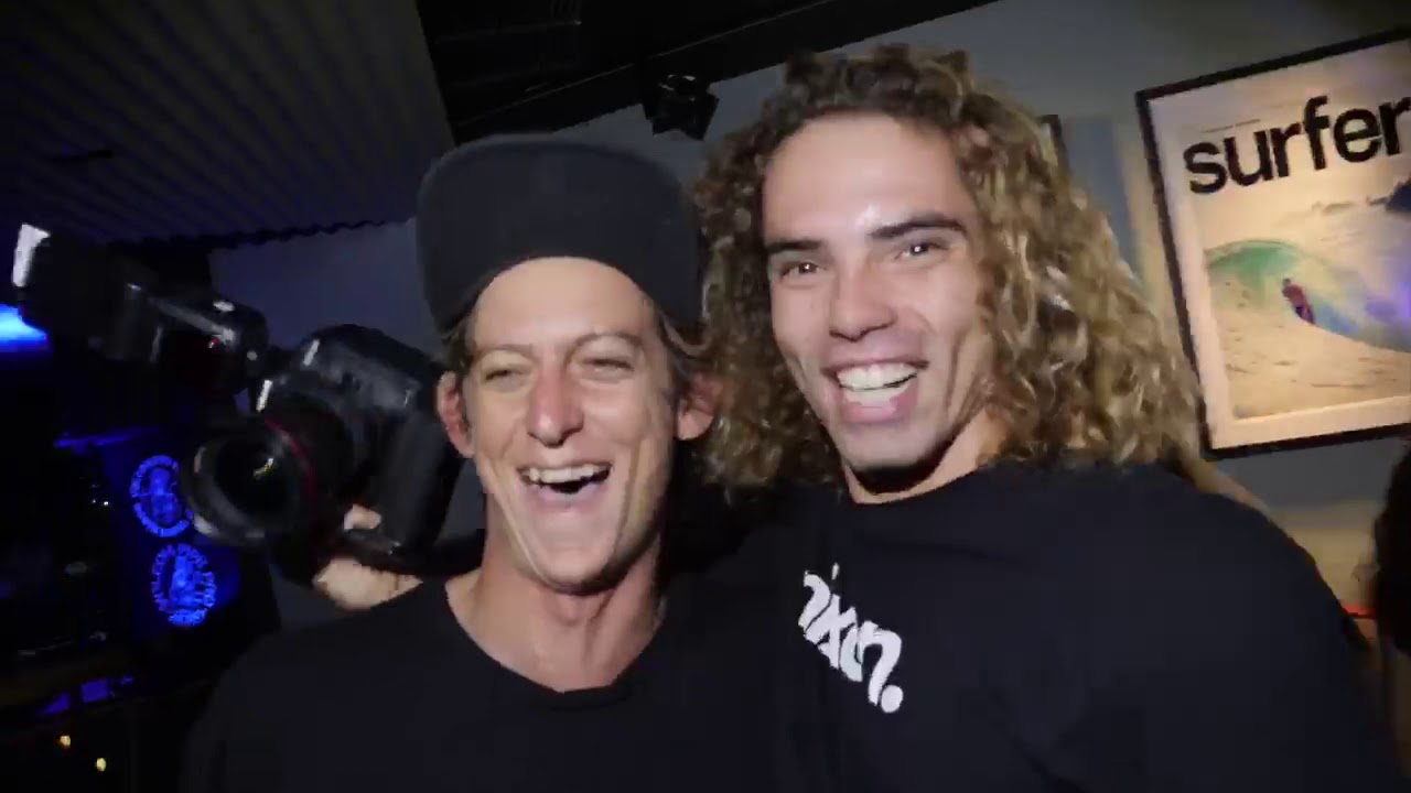 Chance King at SURFER the BAR for ELI OLSON's Dream Run Video Premier ...