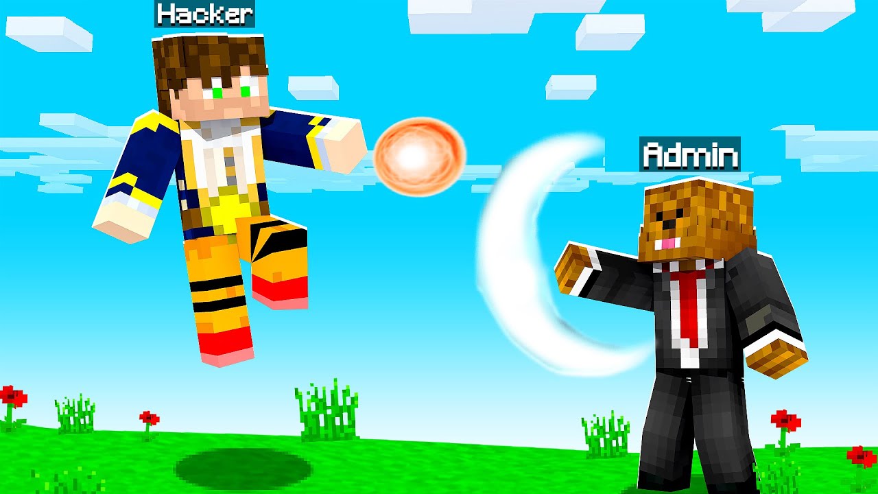 HACKER vs ADMIN On My Minecraft Server - YouTube