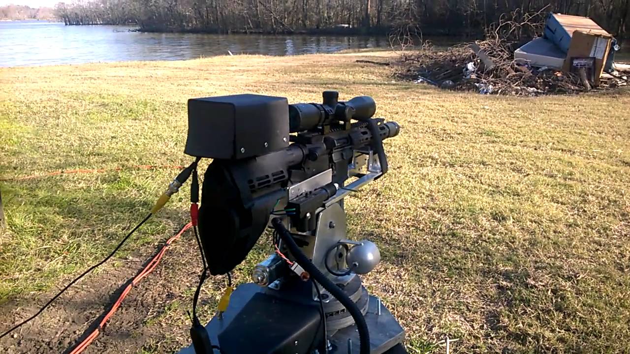 remote turret test two - YouTube