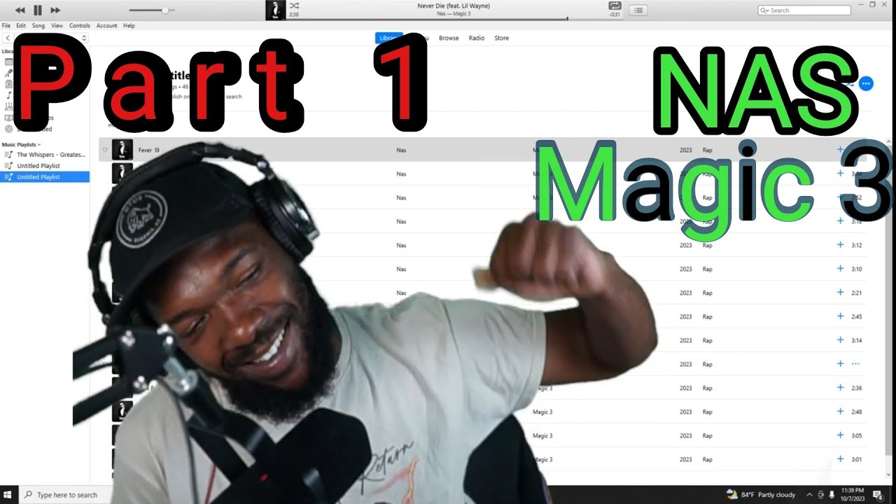 Nas Magic 3 Reaction (Fever, TSK, Superhero Status, I love this feeling, No Tears, Never Die ...