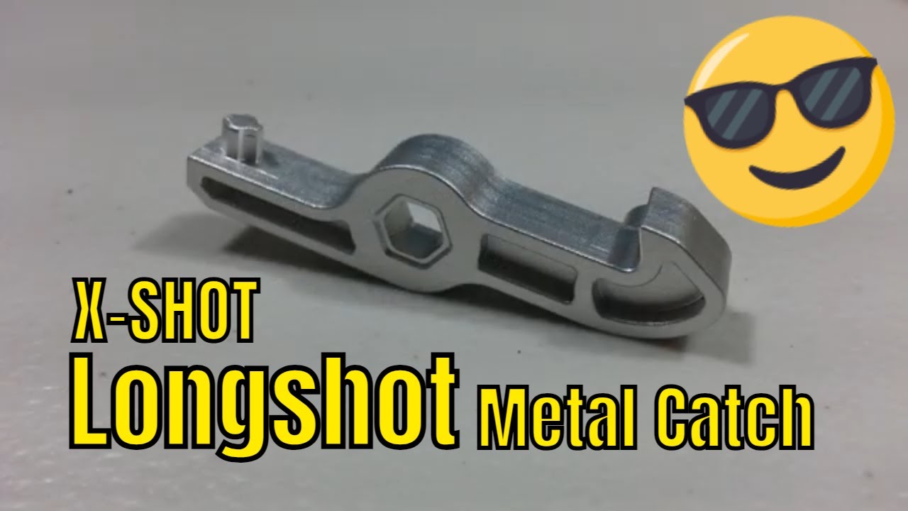 X-Shot Longshot AKBM Metal Catch (Giveaway Blaster) - YouTube