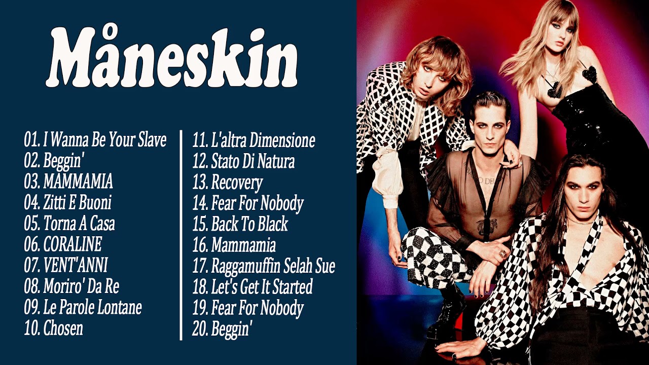 Måneskin Greatest Hits full album - Måneskin Best Songs - Best of ...
