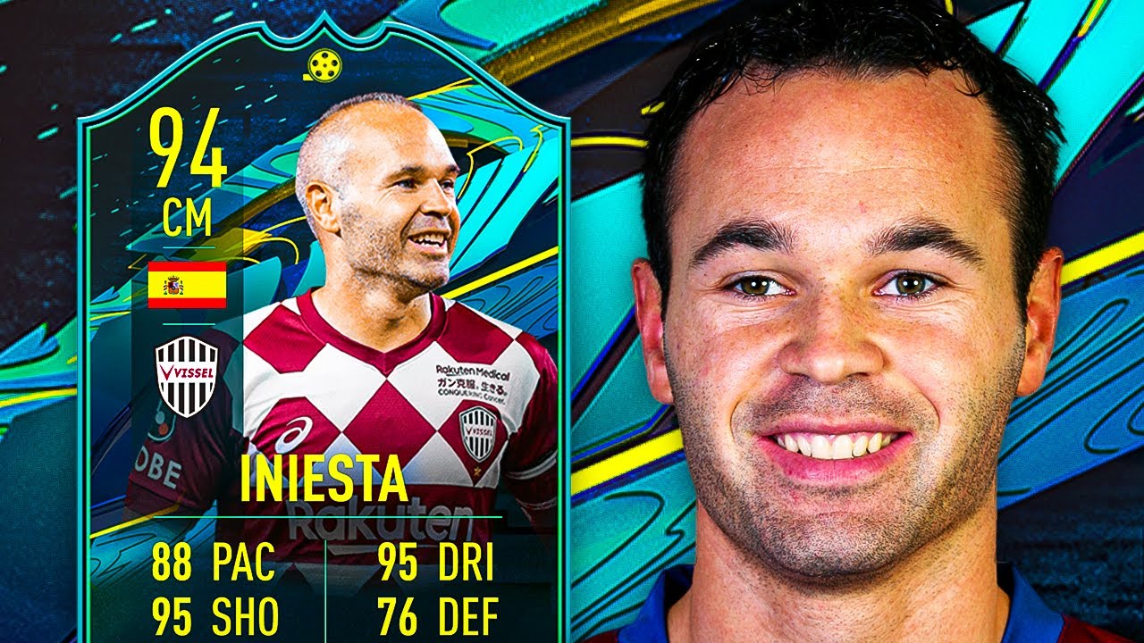 5⭐SKILL MOVES! 🤩 94 MOMENTS INIESTA PLAYER REVIEW! - FIFA 21 Ultimate ...