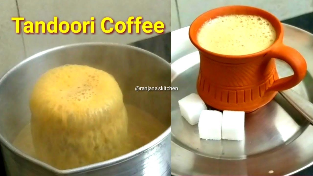 Tandoori Coffee~Home made Tandoori Coffee~Smokey flavour Coffee - YouTube