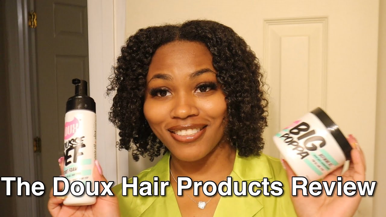 The Doux Big Poppa and Mousse Def Texture Foam Review - YouTube