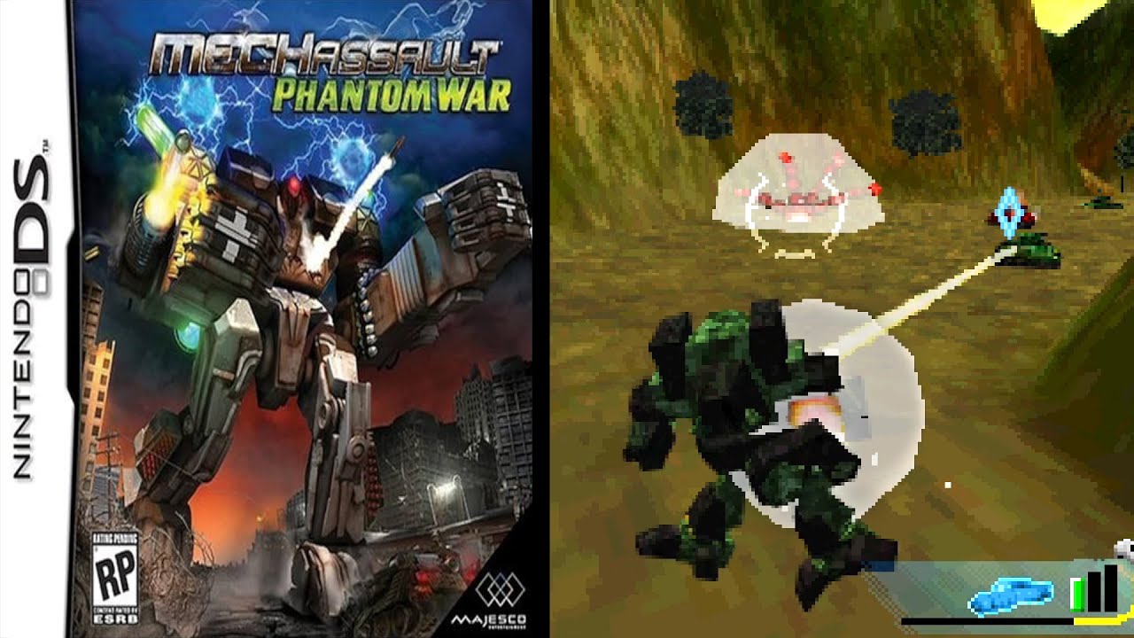 MechAssault: Phantom War ... (Nintendo DS) Gameplay Peek - YouTube