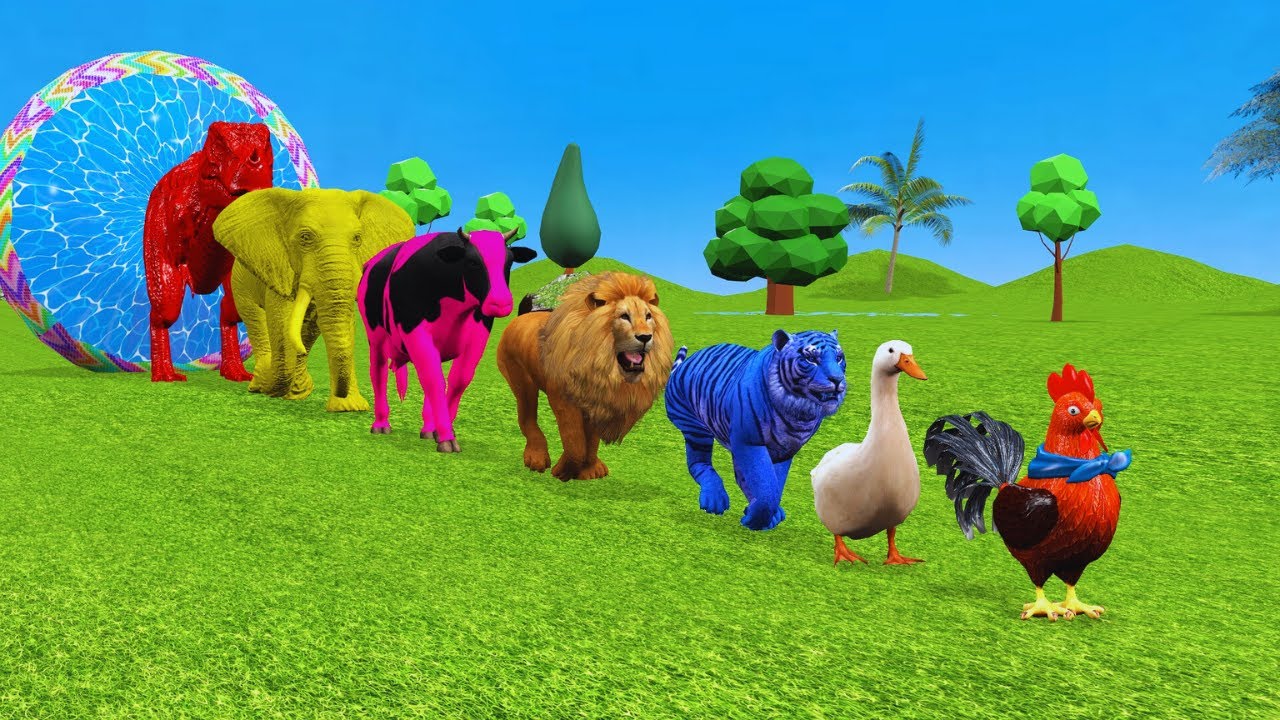 Gorilla, dog, cat, cow, Lion, Bear, Transfiguration funny animal - YouTube