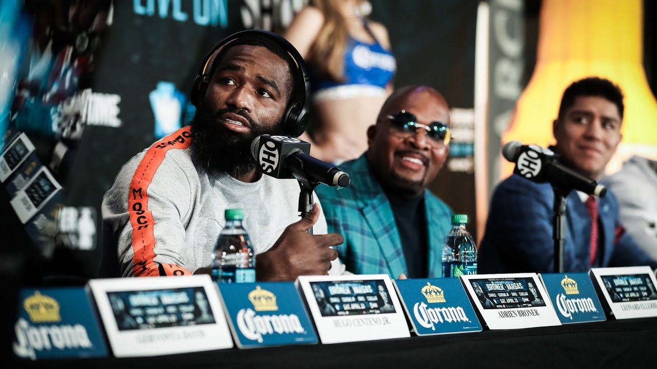 Broner vs. Vargas: Press Conference | SHOWTIME CHAMPIONSHIP BOXING ...