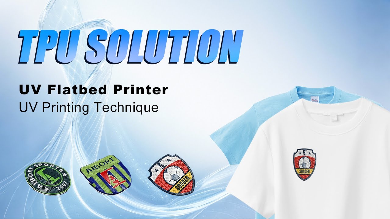 How to make 3D TPU stickers with UV printer? - YouTube